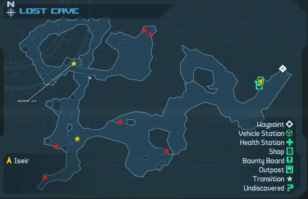 Lost Cave: Weapon Crate Locations | Borderlands Wiki | Fandom