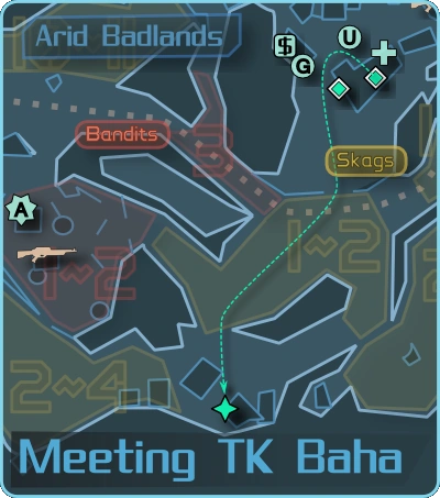 Nine-Toes: Meet T.K. Baha | Borderlands Wiki | Fandom