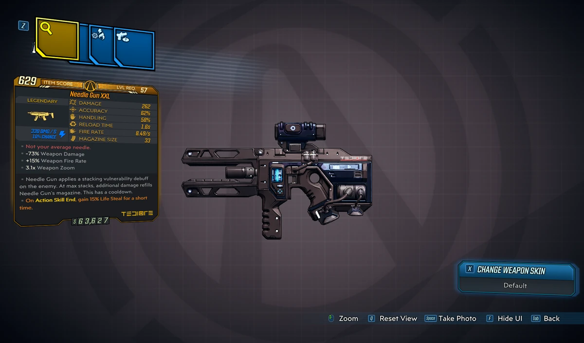 Needle Gun | Borderlands Wiki | Fandom