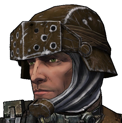 Desenho De Axton Borderlands 2