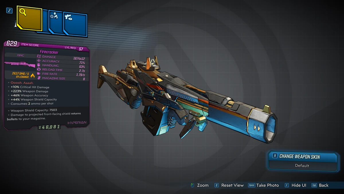 Firecracker | Borderlands Wiki | Fandom