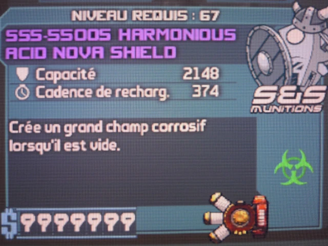 Acid Nova Shield | Wiki Borderlands | Fandom