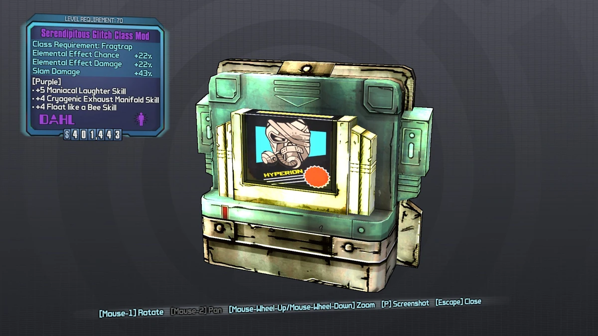 Glitch (class mod) | Borderlands Wiki | Fandom