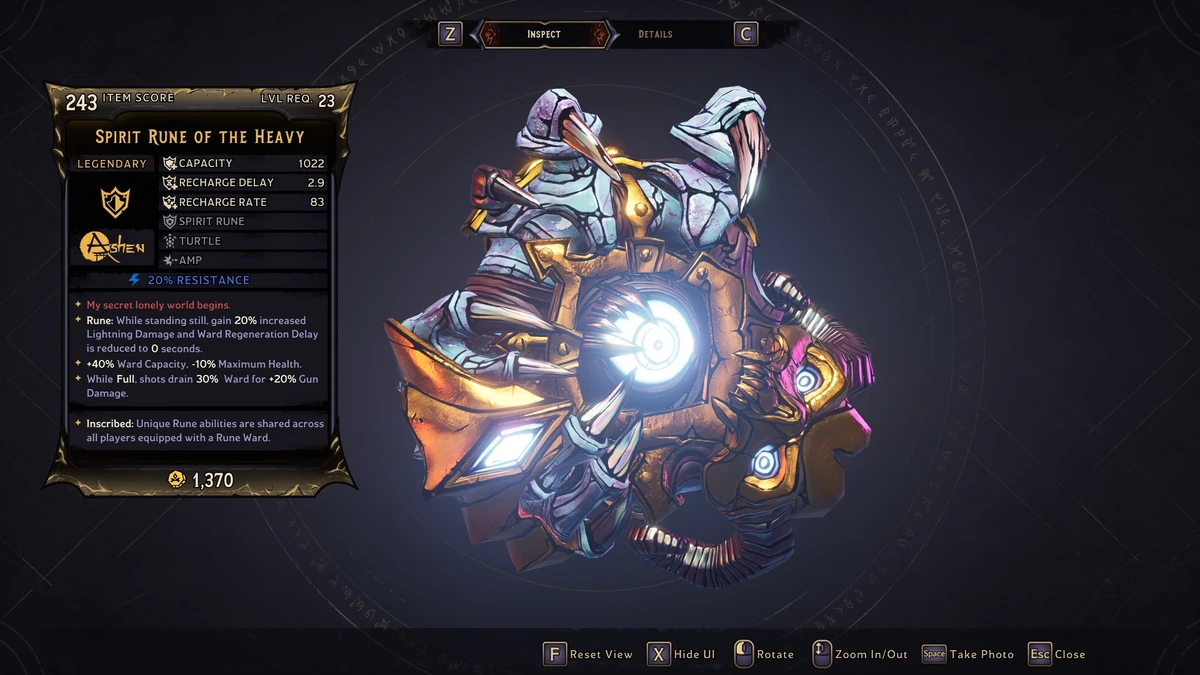 Spirit Rune | Borderlands Wiki | Fandom