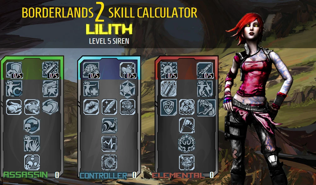 Borderlands Characters Lilith