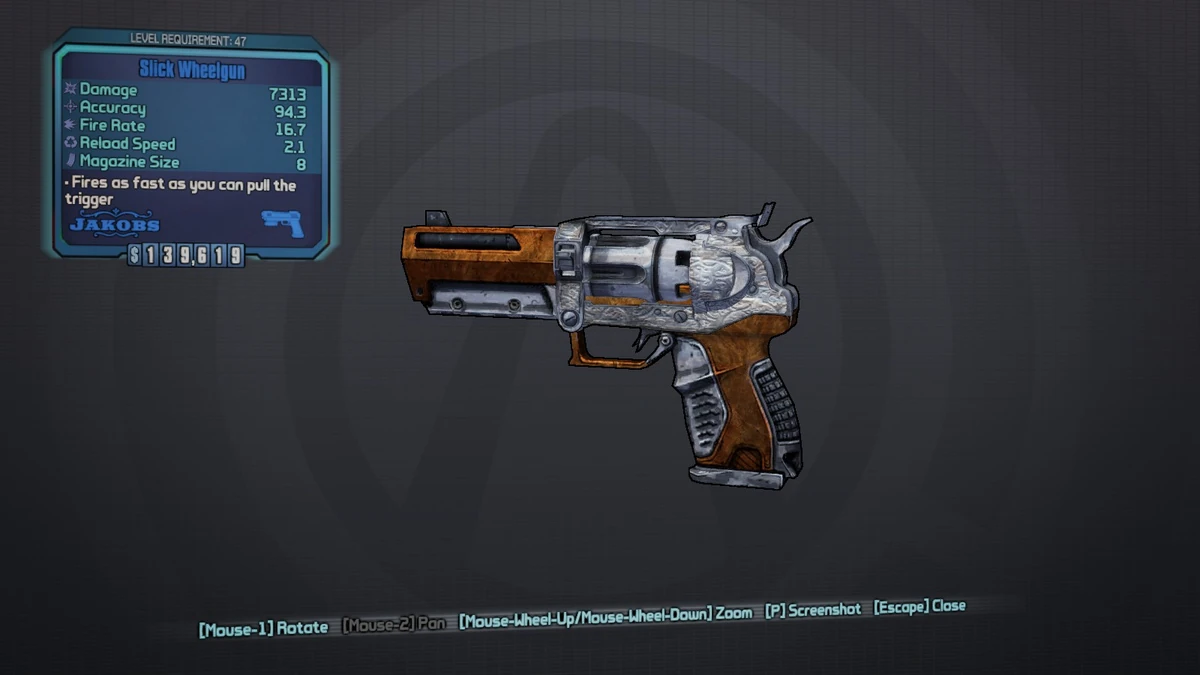 Wheelgun/Variant Chart | Borderlands Wiki | Fandom