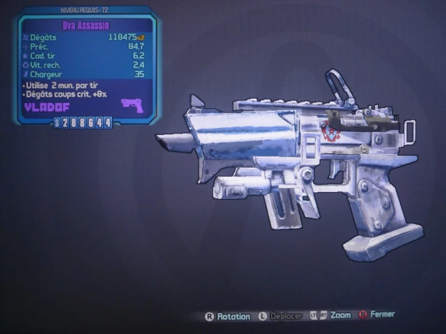 Assassin (pistolet) | Wiki Borderlands | Fandom