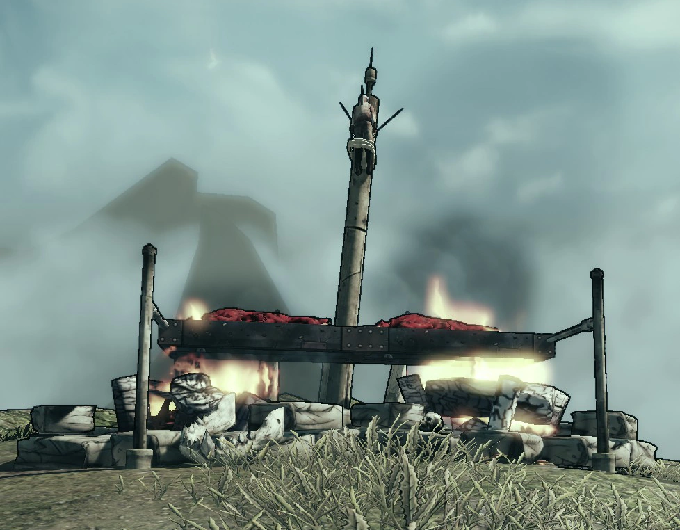Human Barbecue | Borderlands Wiki | Fandom