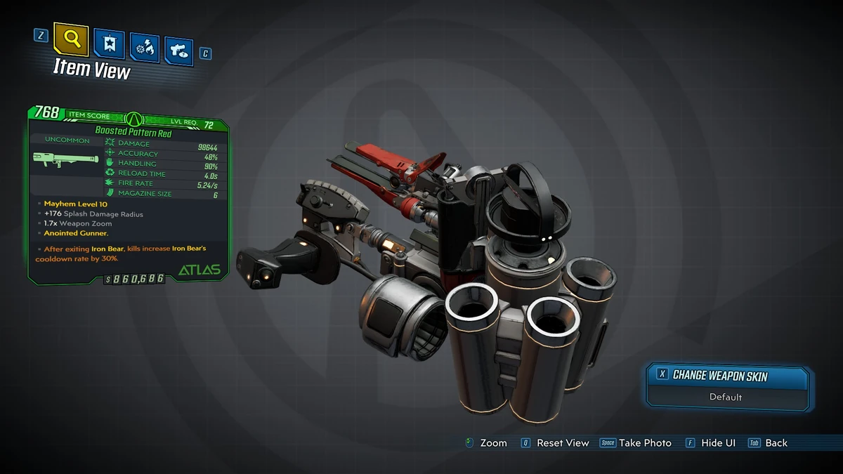 Pattern Red/Variant Chart | Borderlands Wiki | Fandom