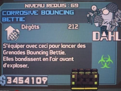 Bouncing Bettie/Exemples | Wiki Borderlands | Fandom