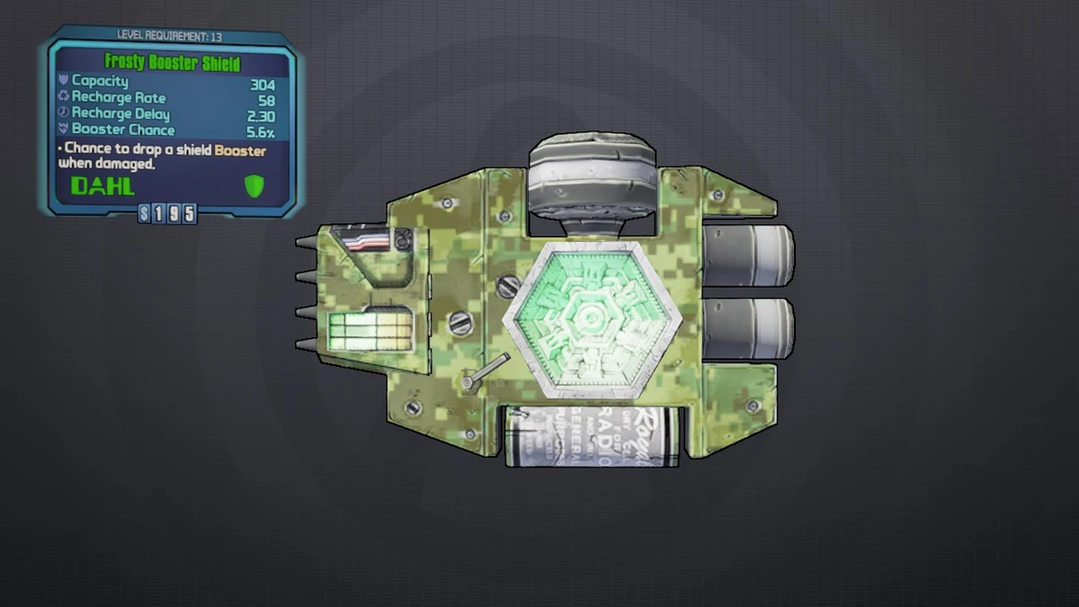 Booster Shield/Variant Chart (BL2) | Borderlands Wiki | Fandom