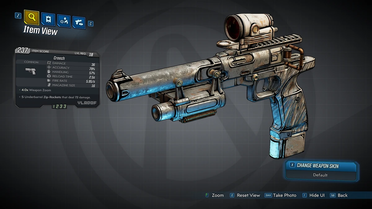Creech/Variant Chart | Borderlands Wiki | Fandom