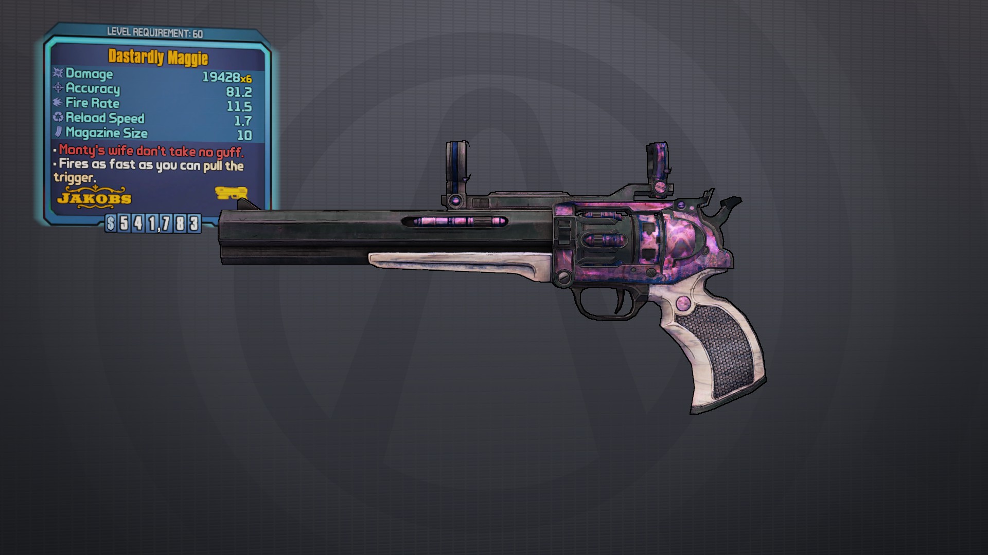 Borderlands 2 Revolver