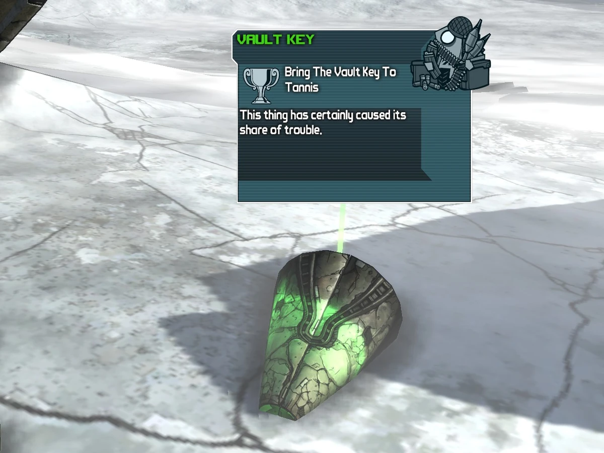 Bring The Vault Key To Tannis | Borderlands Wiki | Fandom