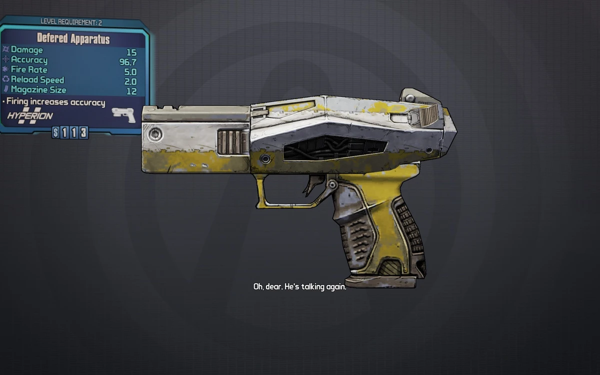 Apparatus/Variant Chart | Borderlands Wiki | Fandom