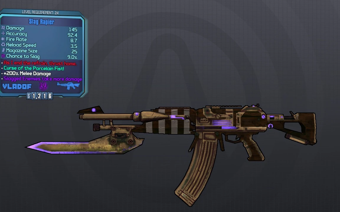 Rapier/Variant Chart | Borderlands Wiki | Fandom