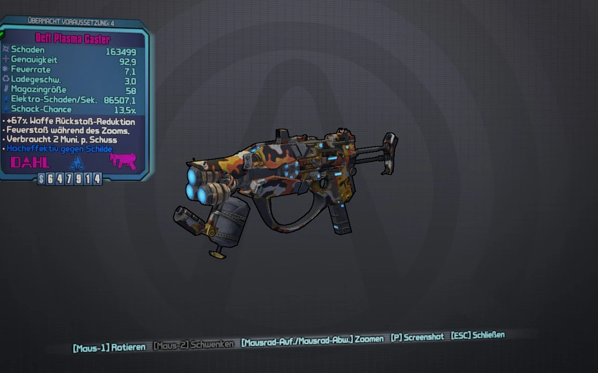 Plasma Caster | Borderlands Wiki | Fandom