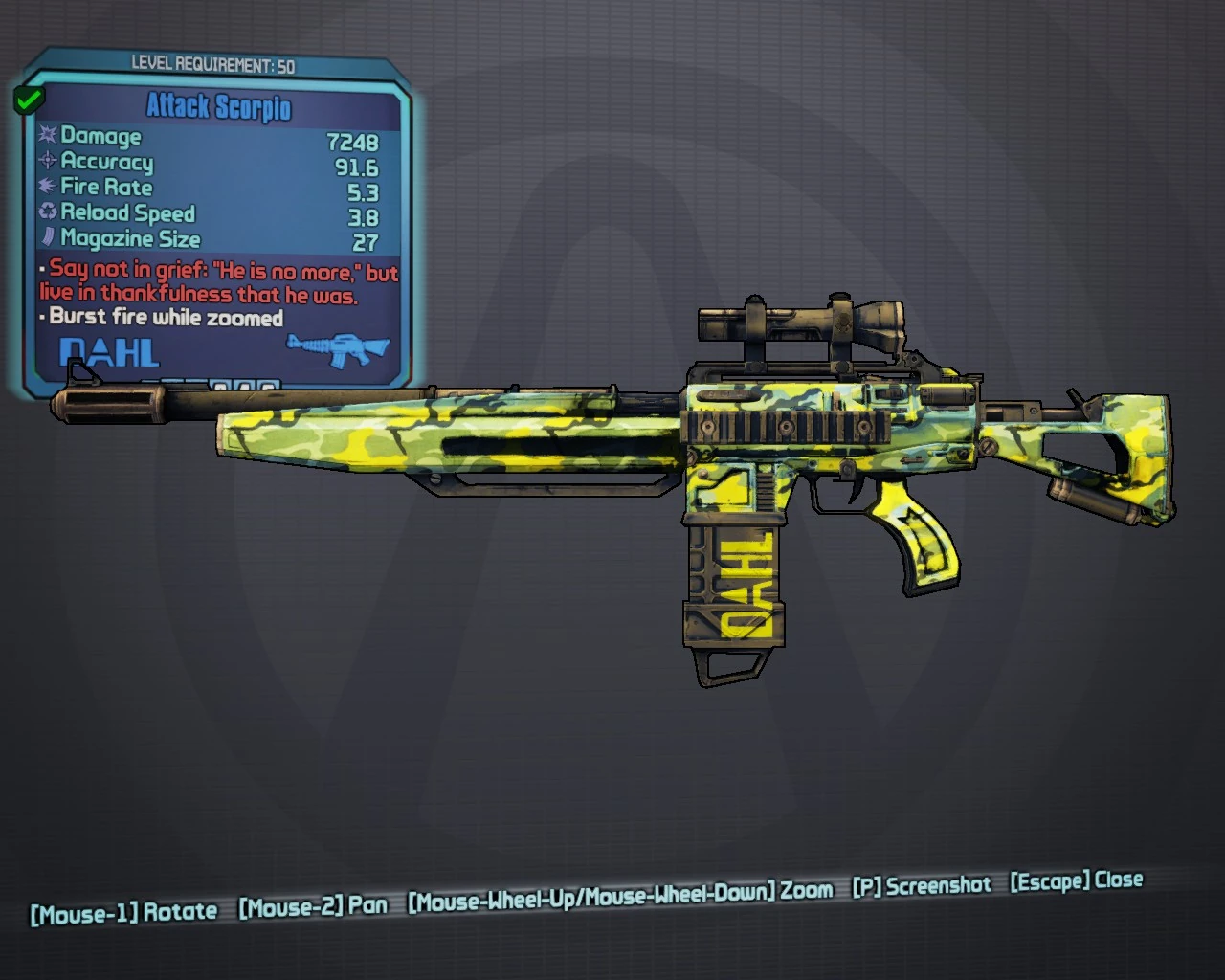 Scorpio | Borderlands Wiki | Fandom