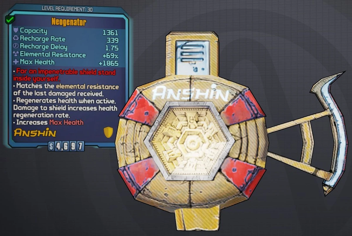 Neogenator/Variant Chart | Borderlands Wiki | Fandom