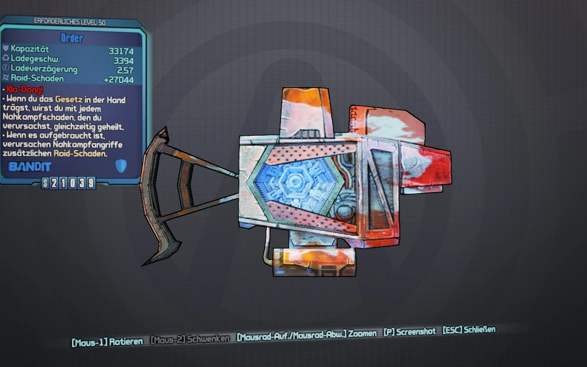 Order | Borderlands Wiki | Fandom