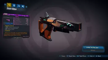 Blaster (pistol) | Borderlands Wiki | Fandom