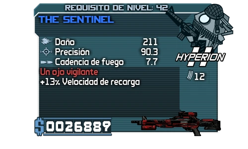 Hyperion The Sentinel | Borderlands Wiki | Fandom
