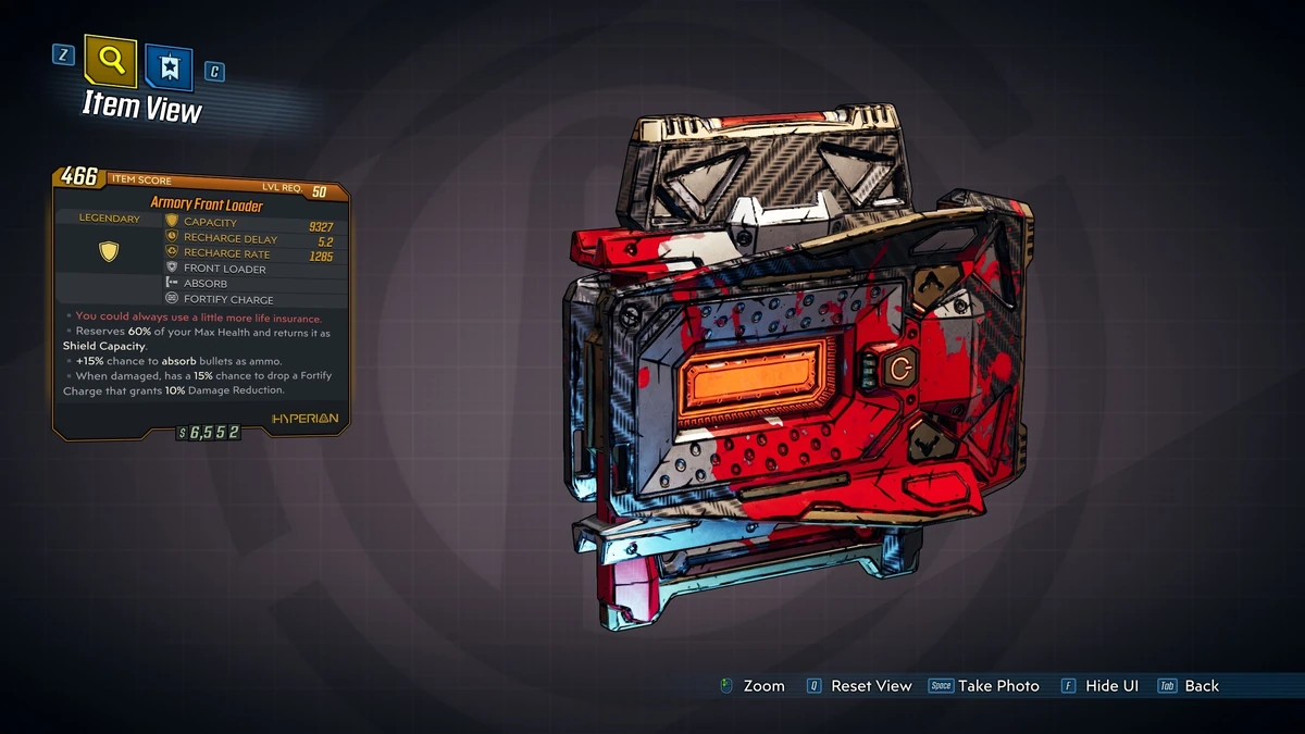 Front Loader/Variant Chart | Borderlands Wiki | Fandom