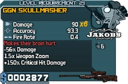 Talk:Skullmasher (Borderlands) | Borderlands Wiki | Fandom