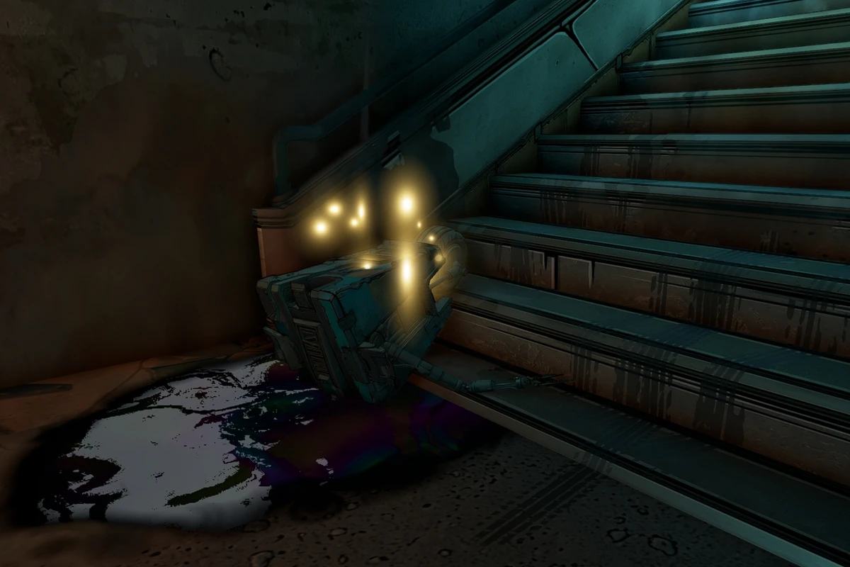 Dead Claptrap (Meridian Metroplex) | Borderlands Wiki | Fandom