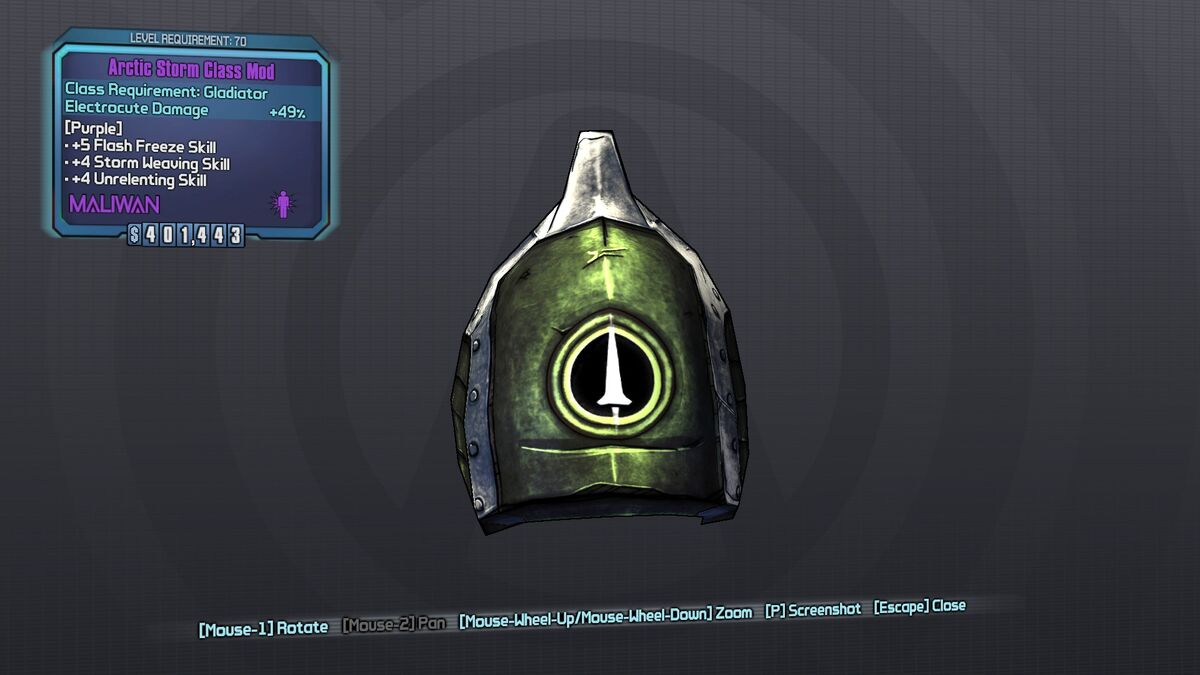 Storm Class Mod Borderlands Wiki Fandom