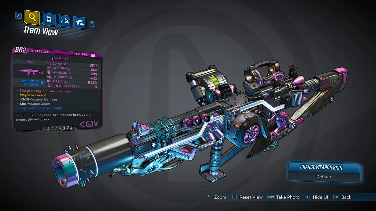 The Beast | Borderlands Wiki | Fandom