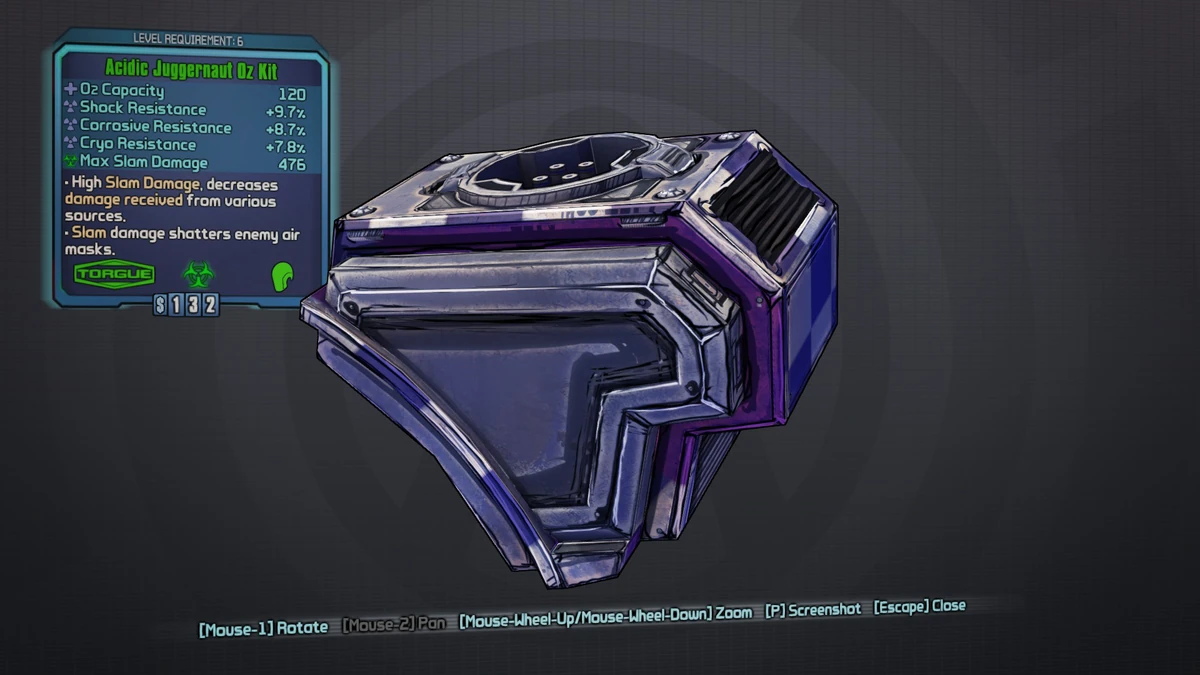 Juggernaut Oz Kit | Borderlands Wiki | Fandom