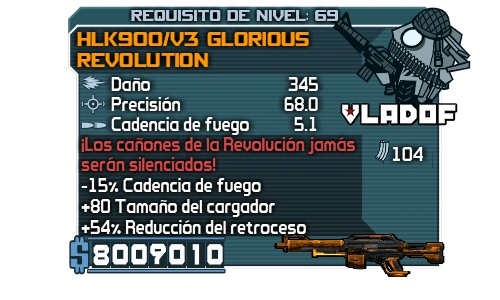 Vladof Revolution | Borderlands Wiki | Fandom