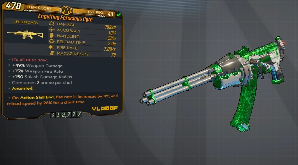 Ogre (Borderlands 3)/Variant Chart | Borderlands Wiki | Fandom