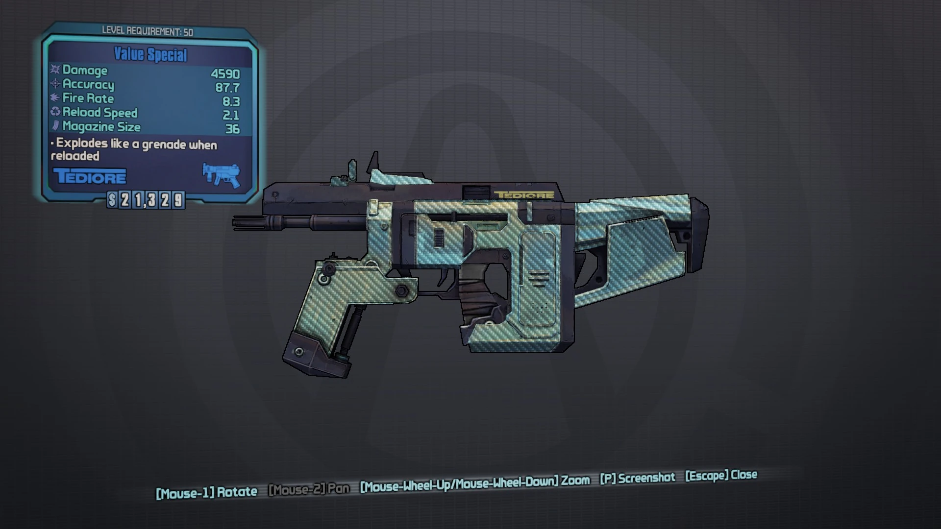 Borderlands 2 Smg