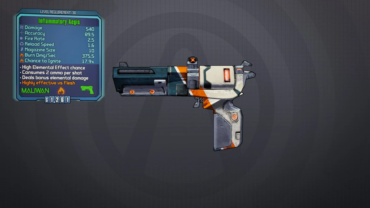 Aegis | Borderlands Wiki | Fandom
