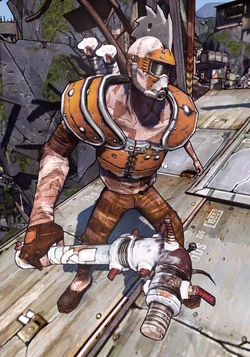 Badass Psycho Borderlands