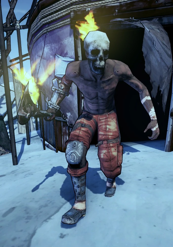 Burning Psycho | Borderlands Wiki | Fandom