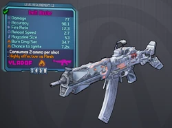 Blaster (assault rifle)/Variant Chart | Borderlands Wiki | Fandom