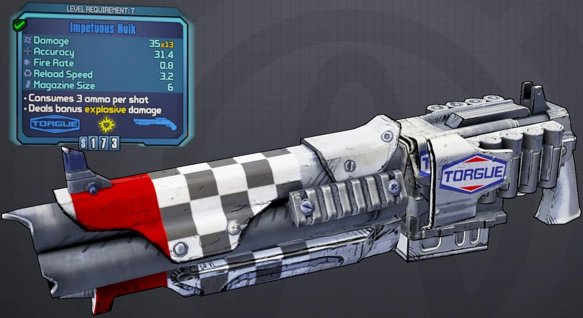 Hulk/Variant Chart | Borderlands Wiki | Fandom
