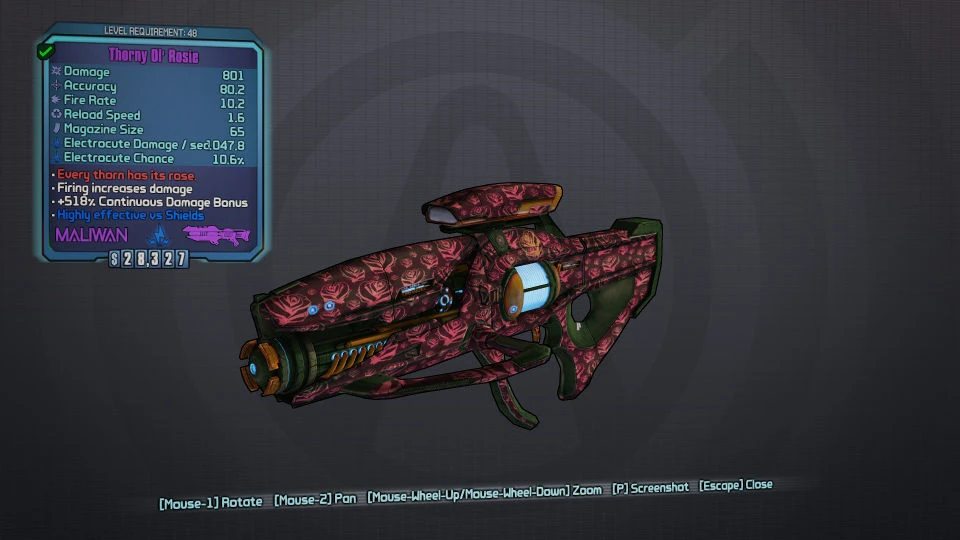 Ol' Rosie | Borderlands Wiki | Fandom