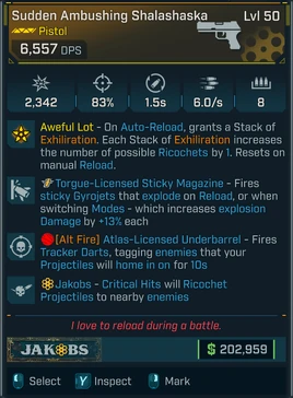 Shalashaska | Borderlands Wiki | Fandom