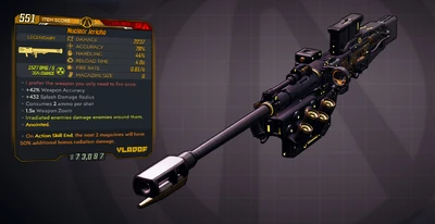 Talk:Jericho (rocket launcher) | Borderlands Wiki | Fandom