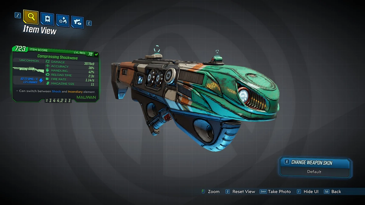 Shockwave/Variant Chart | Borderlands Wiki | Fandom