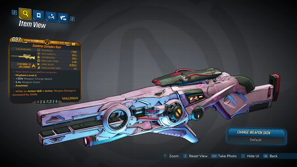 Complex Root | Borderlands Wiki | Fandom