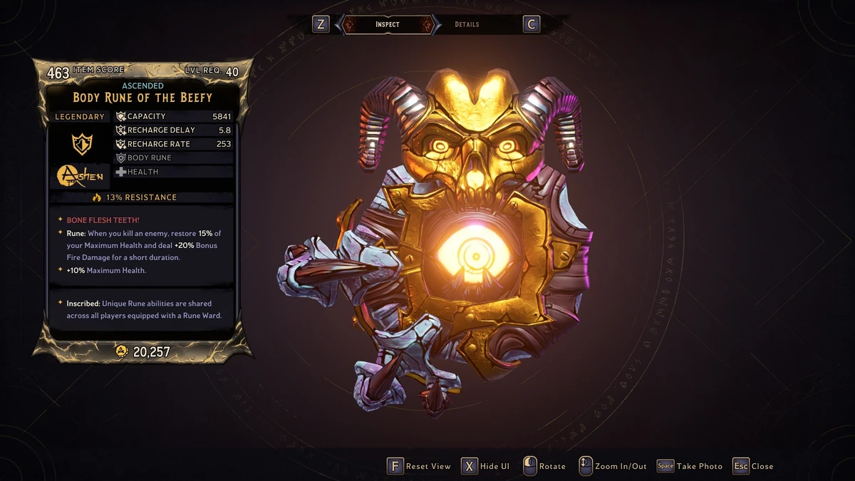 Body Rune/Variant Chart | Borderlands Wiki | Fandom