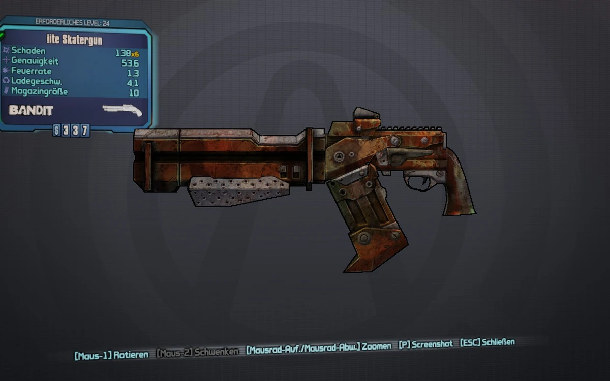 Skatergun | Borderlands Wiki | Fandom