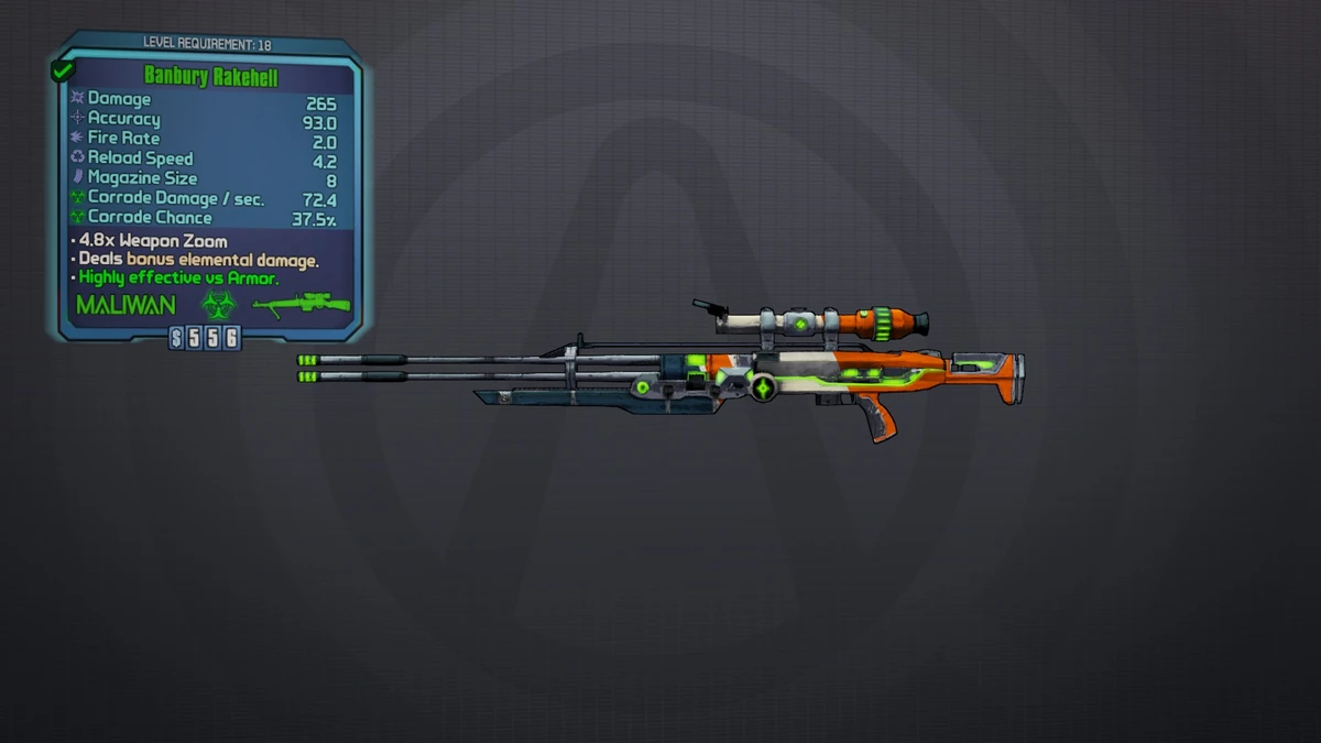 Rakehell/Variant Chart | Borderlands Wiki | Fandom