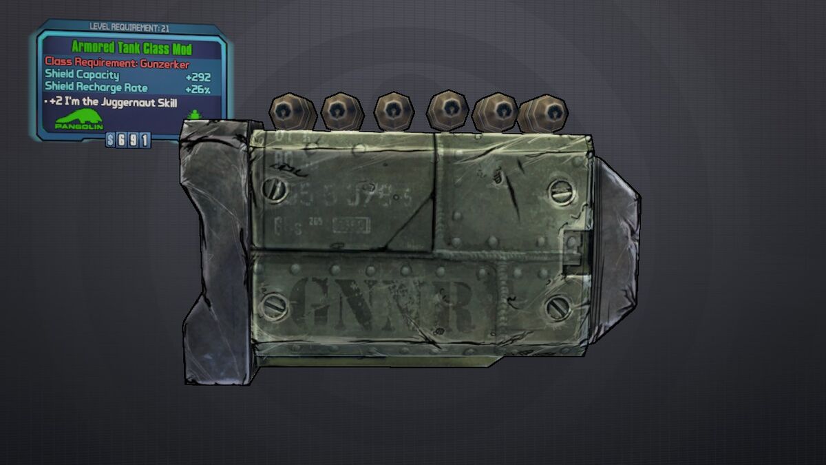 Tank Class Mod Borderlands Wiki Fandom