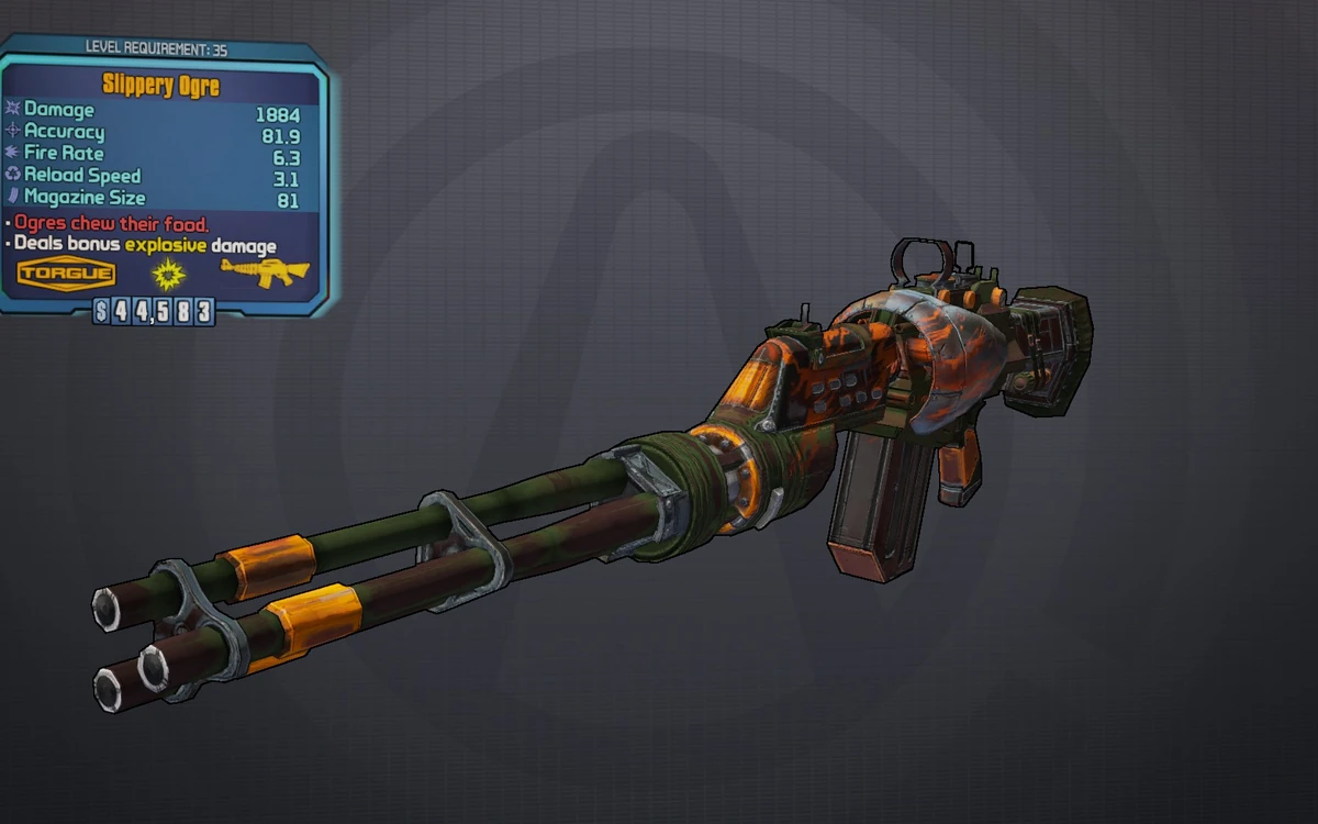 Ogre (Borderlands 2)/Variant Chart | Borderlands Wiki | Fandom